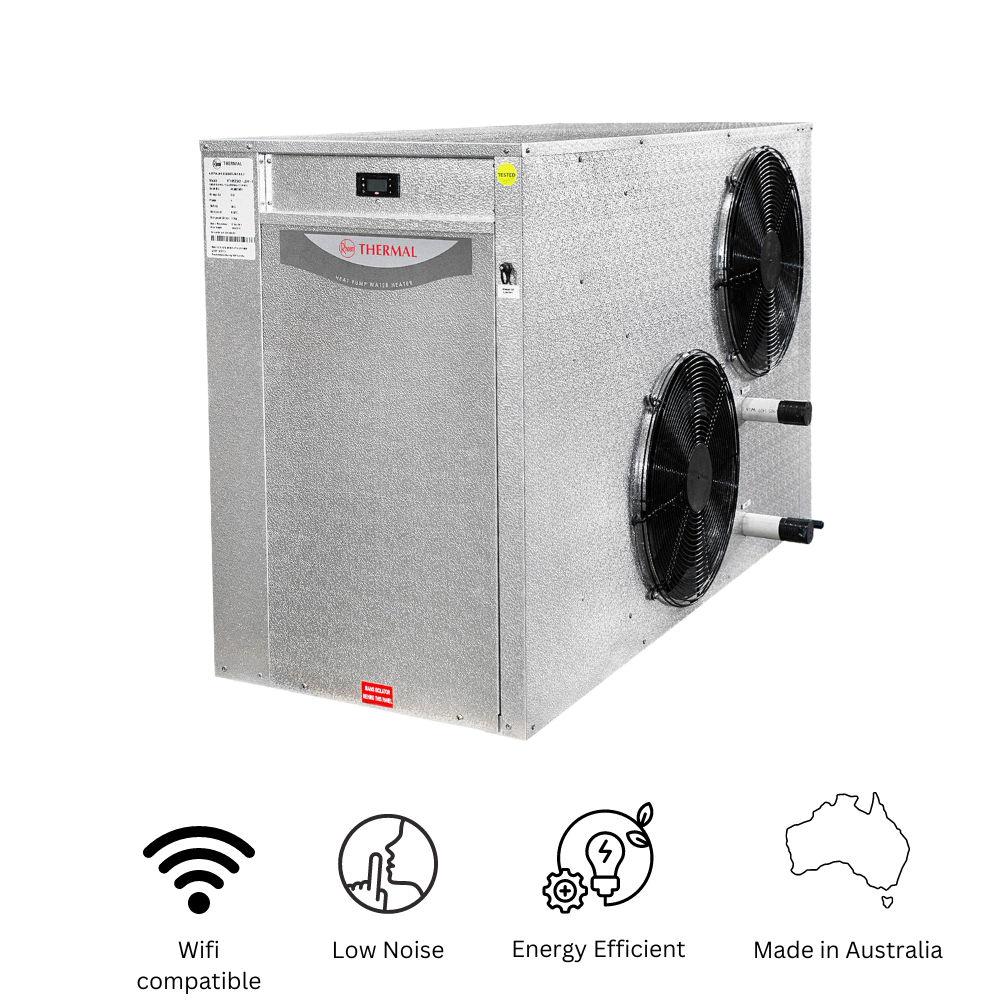 Rheem Thermal Commercial 66KW Pool Heat Pump [RTHP066KT-DQV-3]
